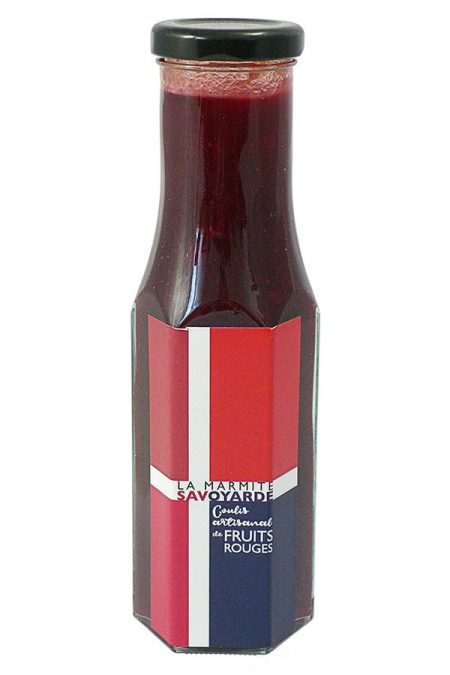 Coulis Artisanal de Fruits rouges - 22cl - Les Bosses